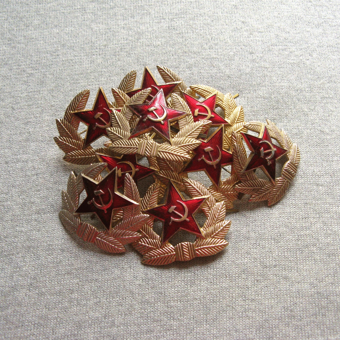 Soviet Star Badge Red Star Pin Made in USSR 80's - Etsy