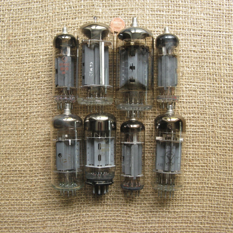 Vacuum Tubes Vintage Electronics Radio Parts Industrial - Etsy