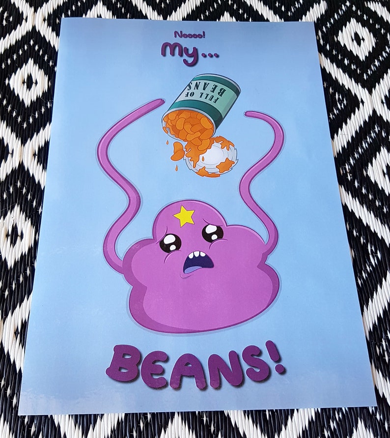 Adventure Time Poster Prints LSP and Jake the Dog - Etsy