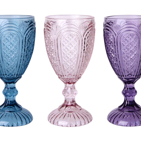 Vintage Goblets - Etsy