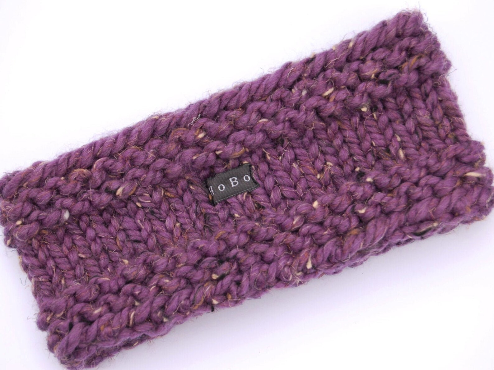 Knit Ear Warmer 9 Colours Available. Thick Chunky Knit Headband Tweed ...
