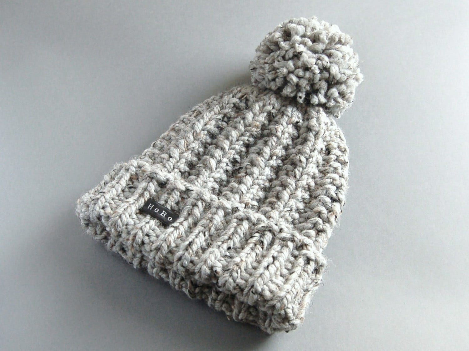 Womens Bobble Hat. Available in 9 Colours. Hobo Handmade Thick - Etsy