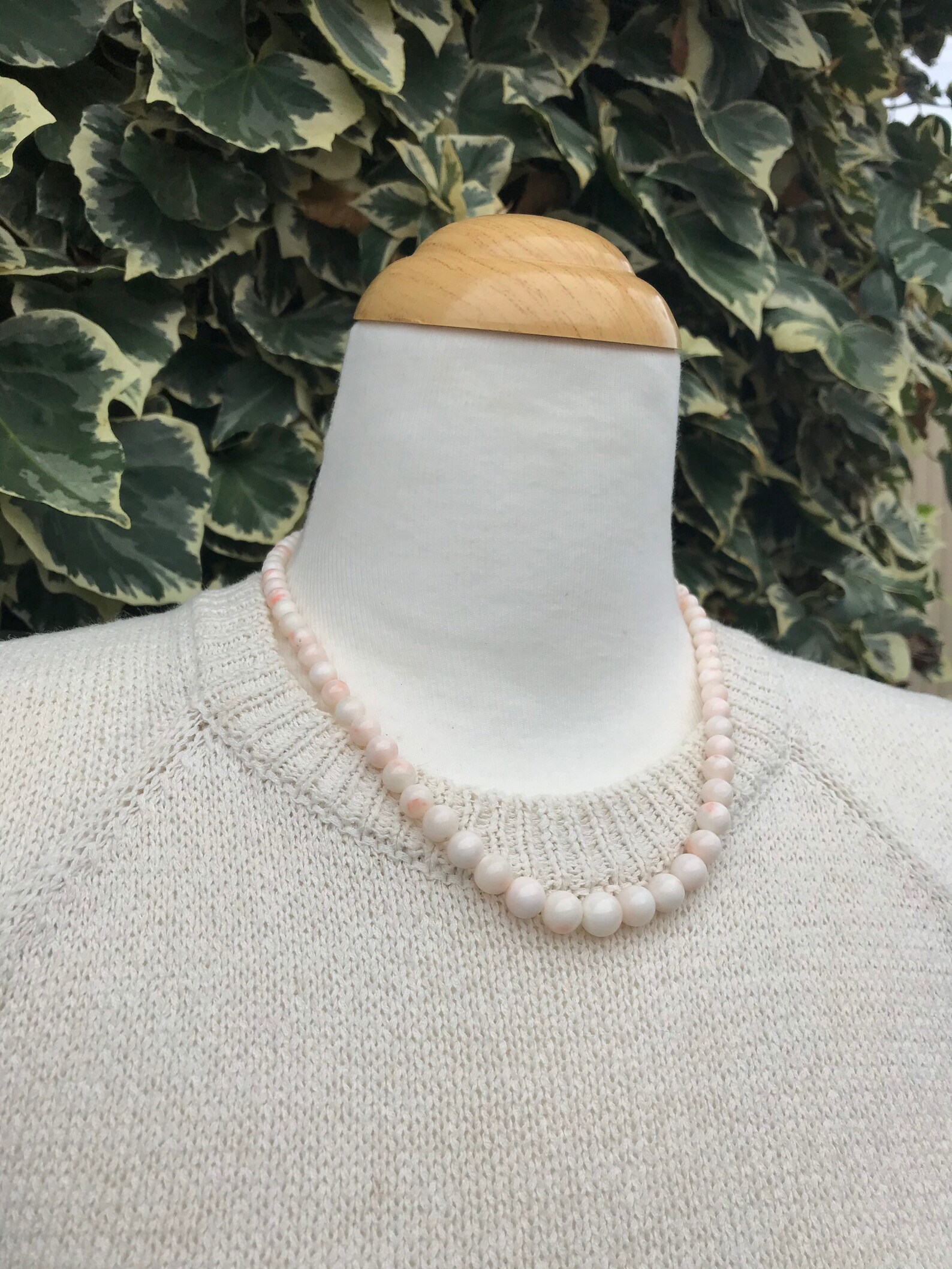 9mm-5mm 45cm Japanese Okinawa Deep Sea Precious Coral Necklace - Etsy