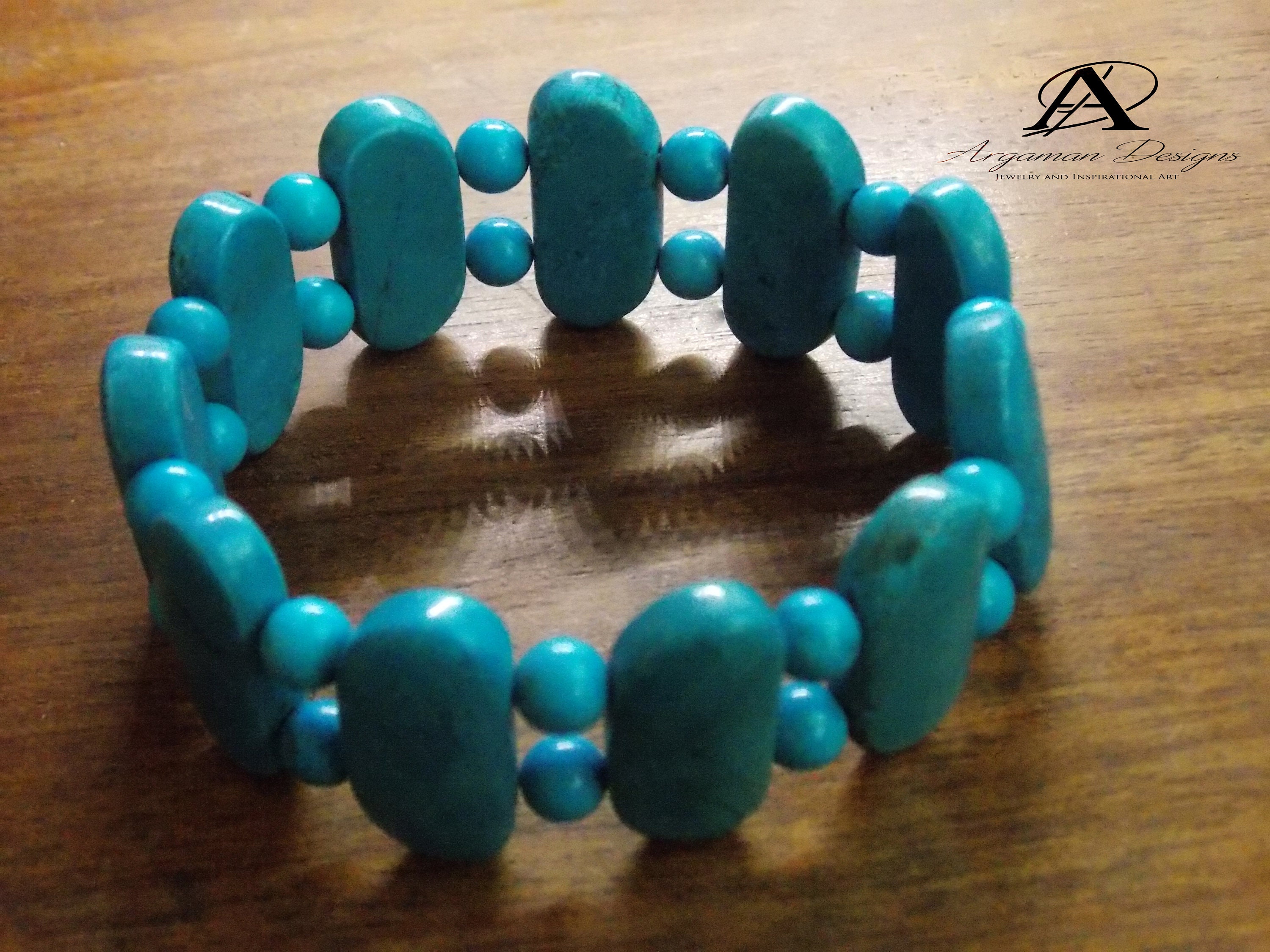 Turquoise Bracelet Turquoise Beads Bracelet Antique - Etsy