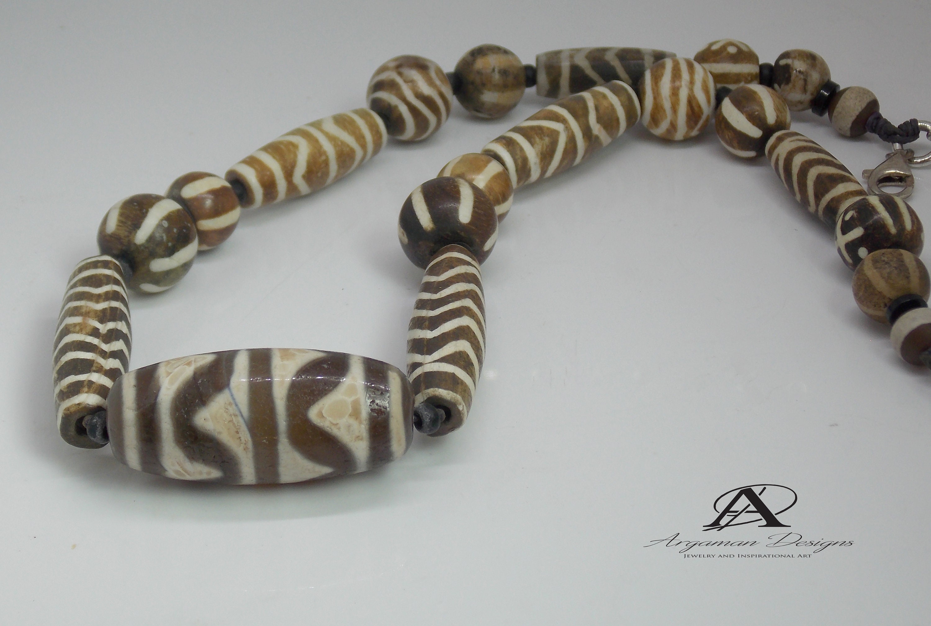 Dzi Ancient agate jewel Collectible Jewel ethnic jewelry | Etsy