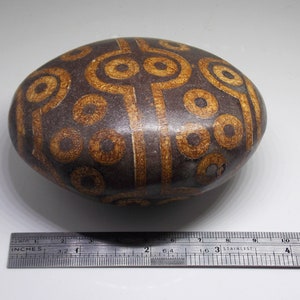 Large Dzi Ancient , Collectible Ancient Gems , Tibetan Dzi Bead ...