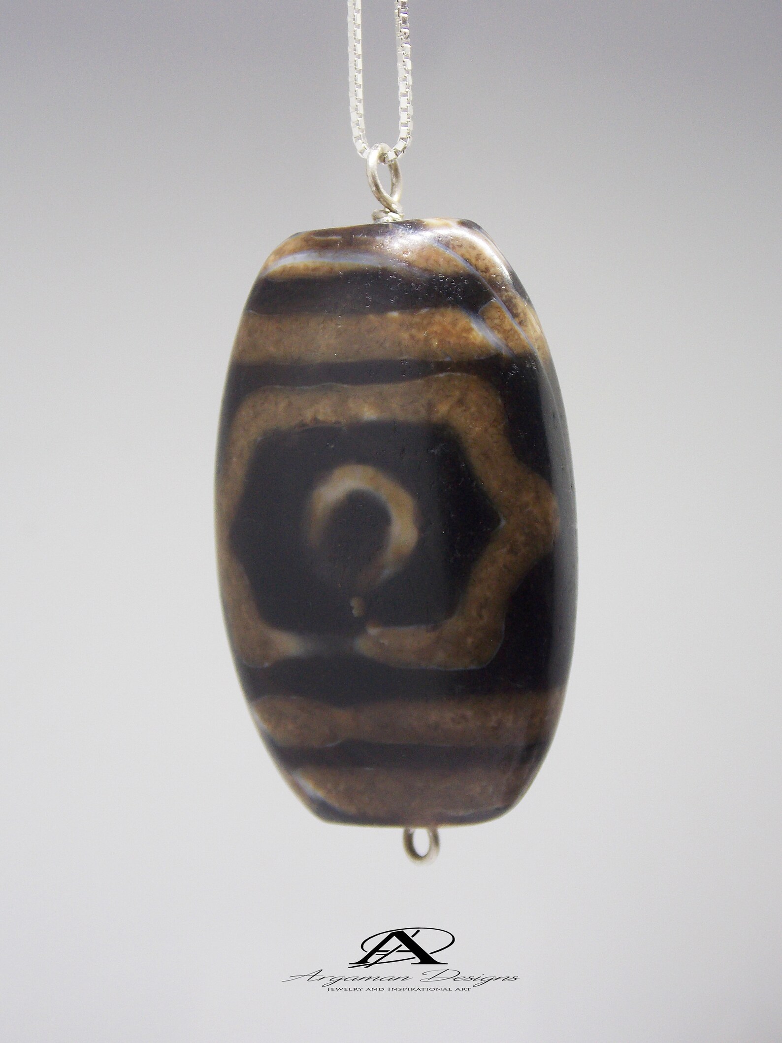 Dzi Ancient agate jewel Collectible Jewel Tibetan Dzi bead | Etsy