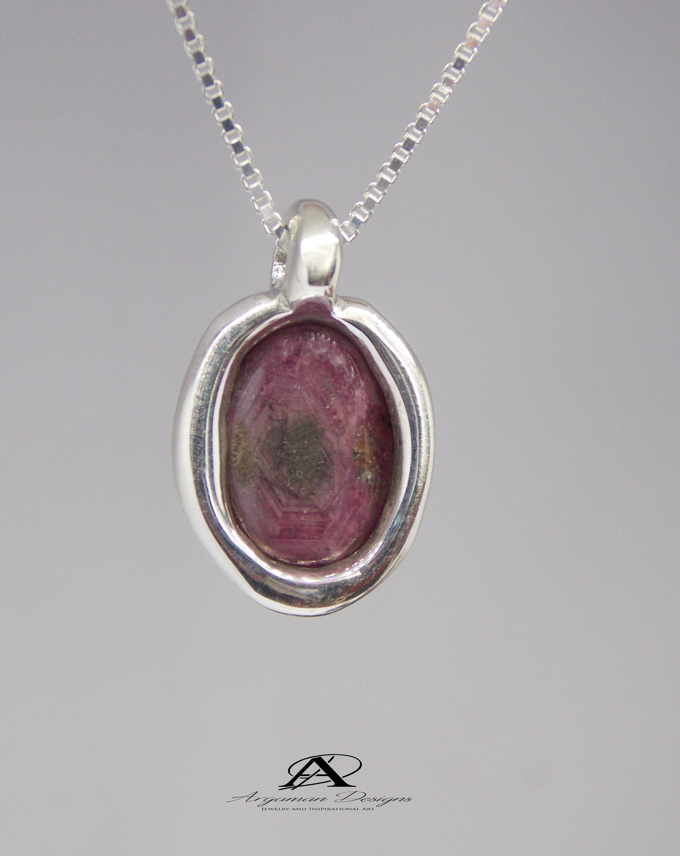 Gorgeous Silver Natural Star Ruby Pendant That Elevates | Etsy