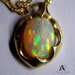 Gorgeous Large Opal Rainbow AAA Multicolor Pendant Made of 14K Cast ...
