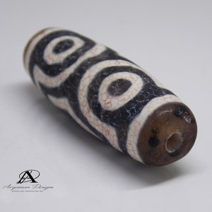 Natural Antique Rare Agate Dzi Stone Bead Collectibles Original ...