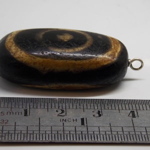 Dzi Ancient Agate Jewel, Collectible Jewel, Tibetan Dzi Bead , Ancient ...