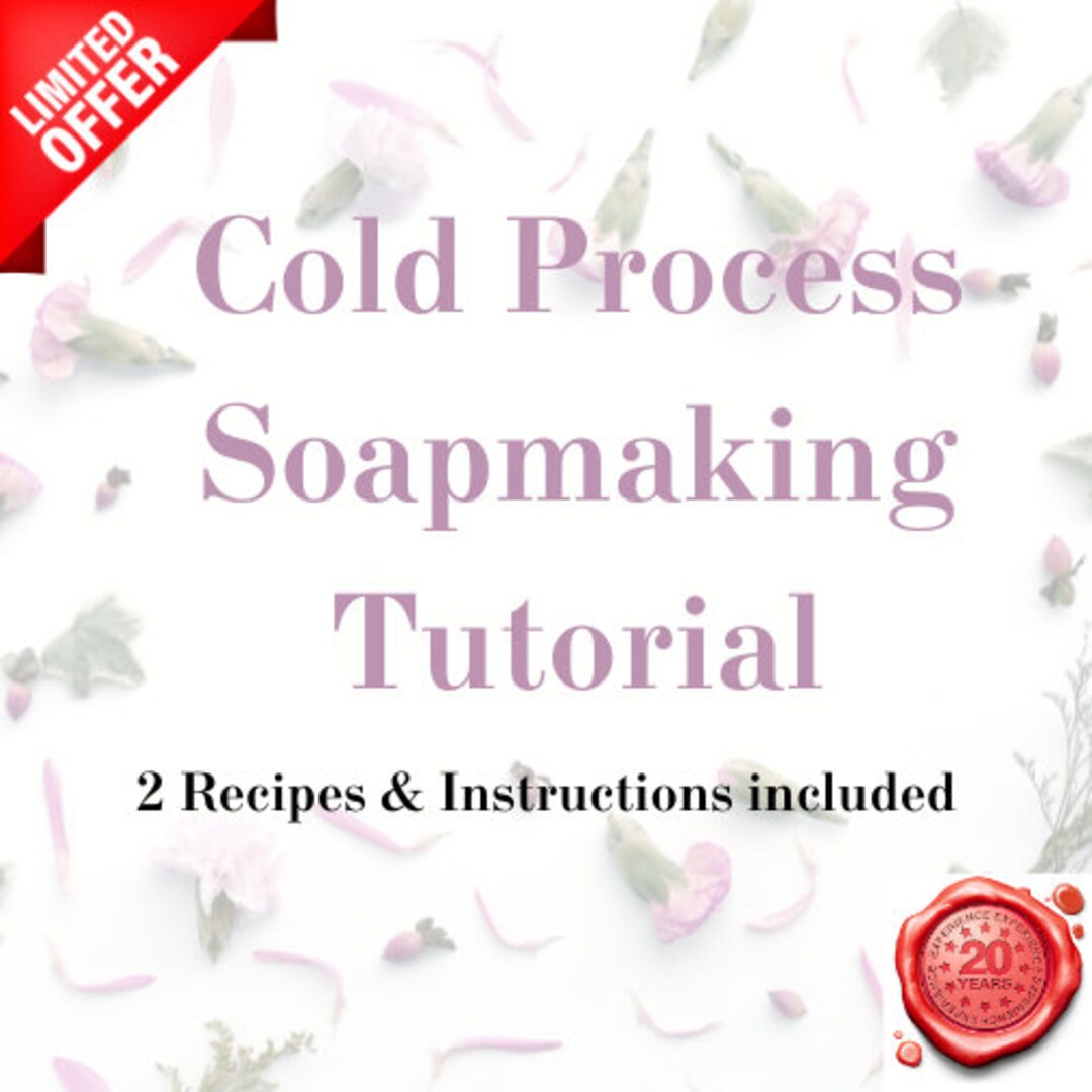 Natural Soapmaking Tutorial for Beginners - Recipe, Instructions and Tutorial for Cold Process ...