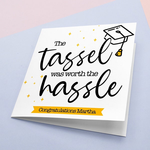Tassel Worth Hassle - Etsy UK