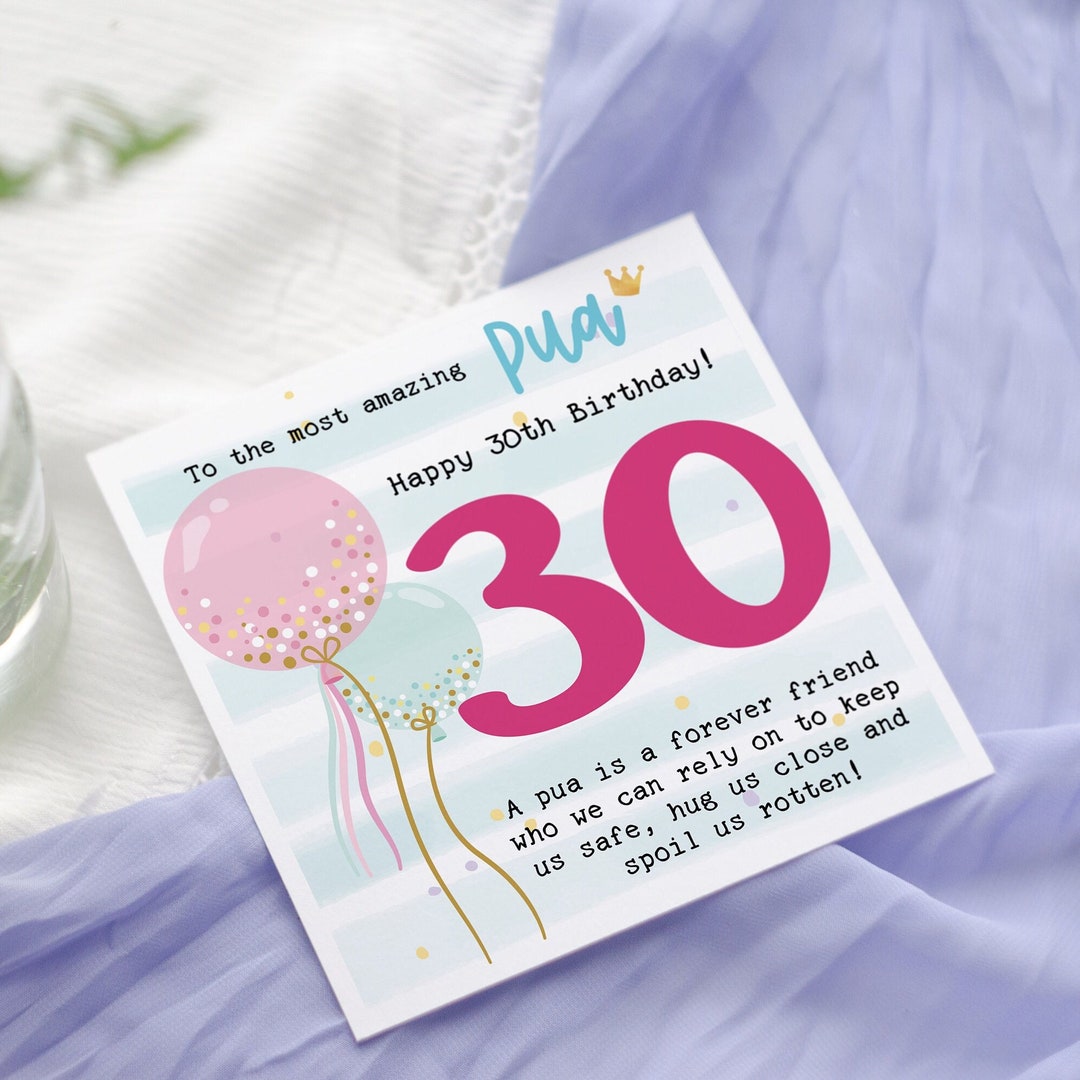 Punjabi Birthday Card for Pua | Happy Birthday | 30th | 40th | 50th ...