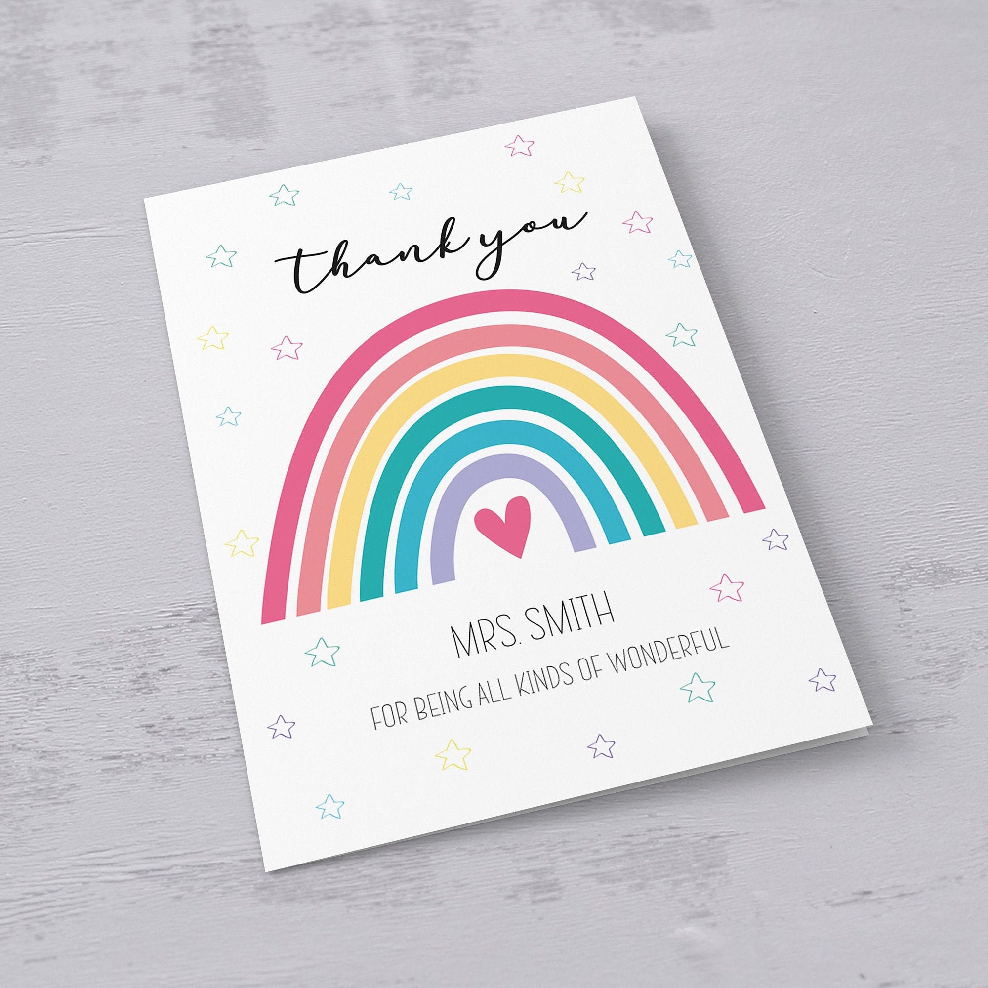 Thank You Teacher Card Thank You Nursery Personalised Etsy thank-you-teacher-card-thank-you-nursery-personalised-etsy