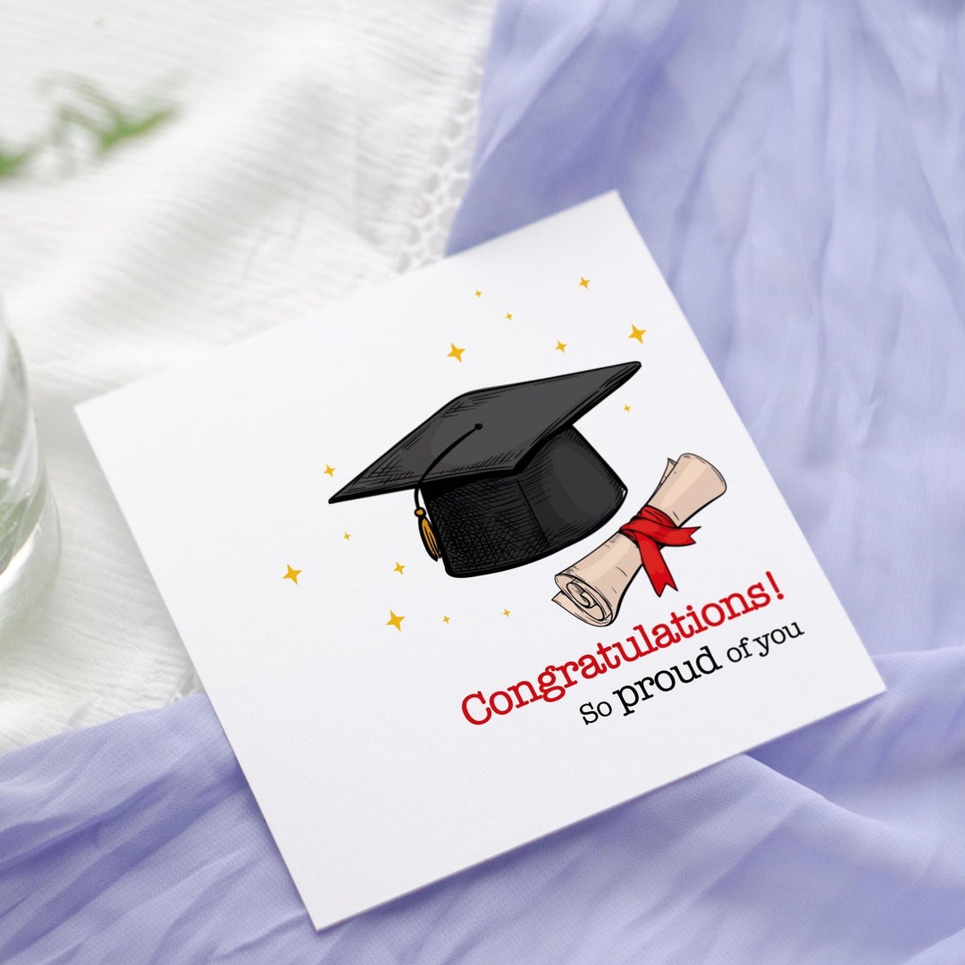 Congratulations Graduation Card: Clever University Graduate Greeting ...