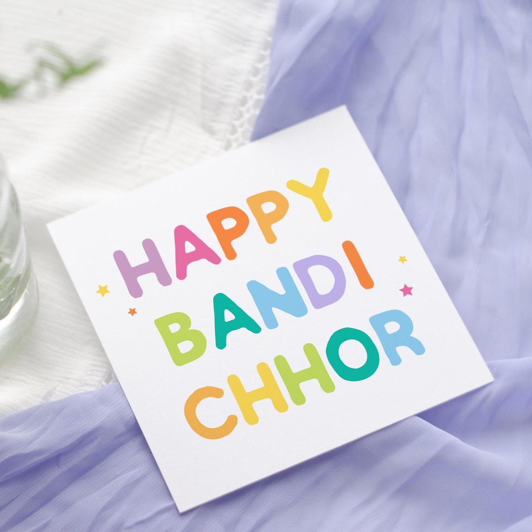Happy Bandi Chhor Divas | Happy Diwali | Diwali Greeting Card ...