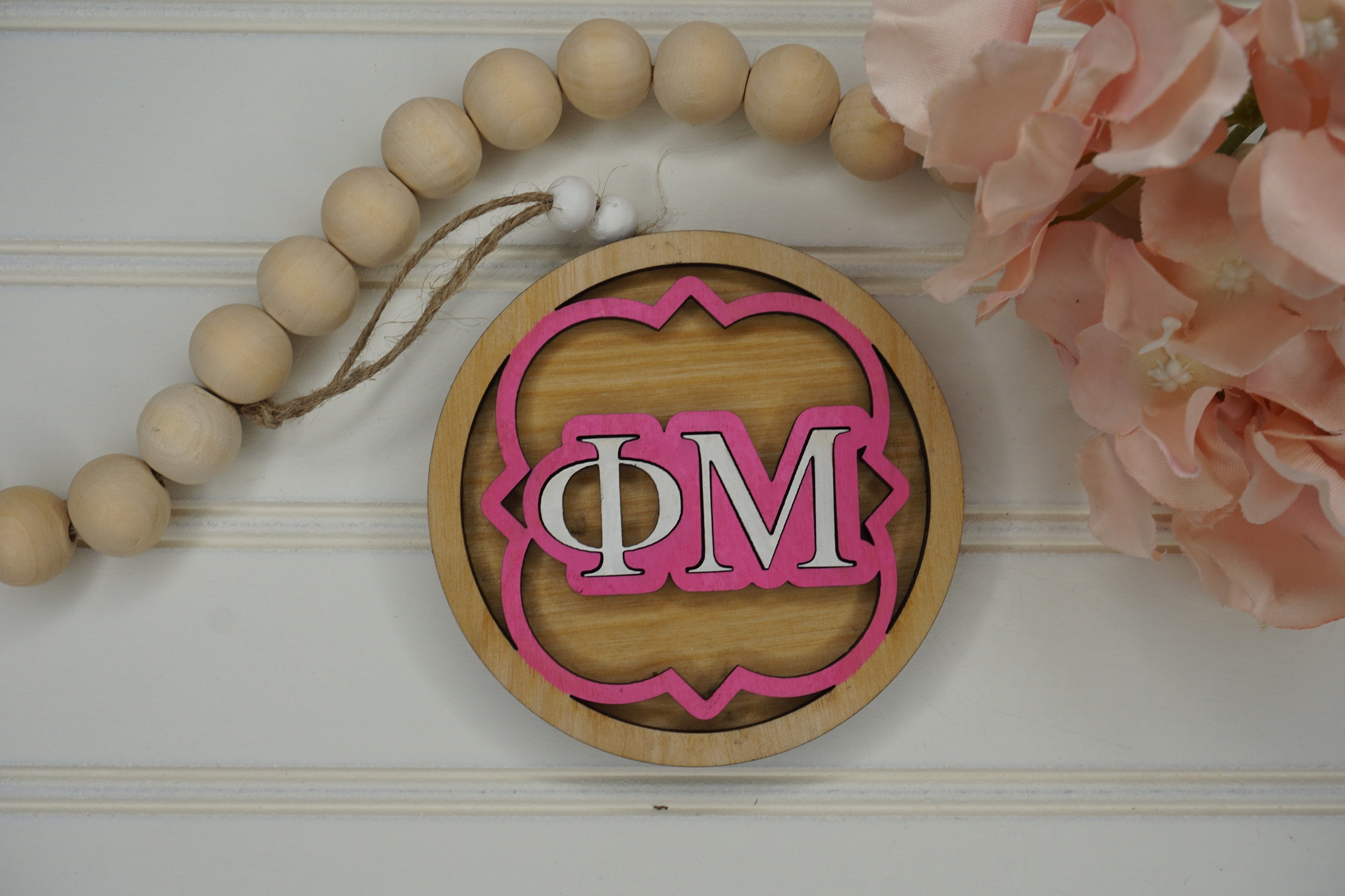 Phi Mu Quatrefoil Hand