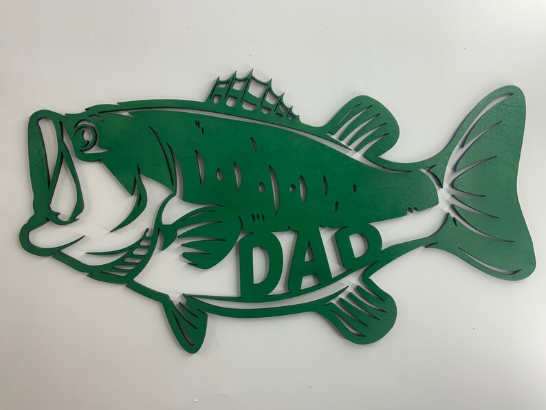 Personalized Bass Sign – Wall Decor - Etsy