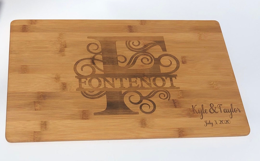 Mr & Mrs Cutting Board - Couples Housewarming Gift - Wedding Gift ...