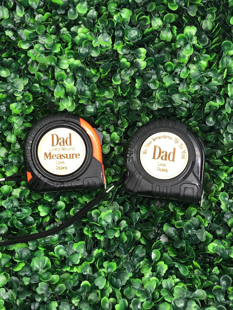 Dad No One Measures up to You 25 Ft. Measuring Tape Dad You - Etsy
