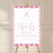 MAGGIE Printable Hens Party Sign, Striped Hen Party Sign, Bridal Shower ...