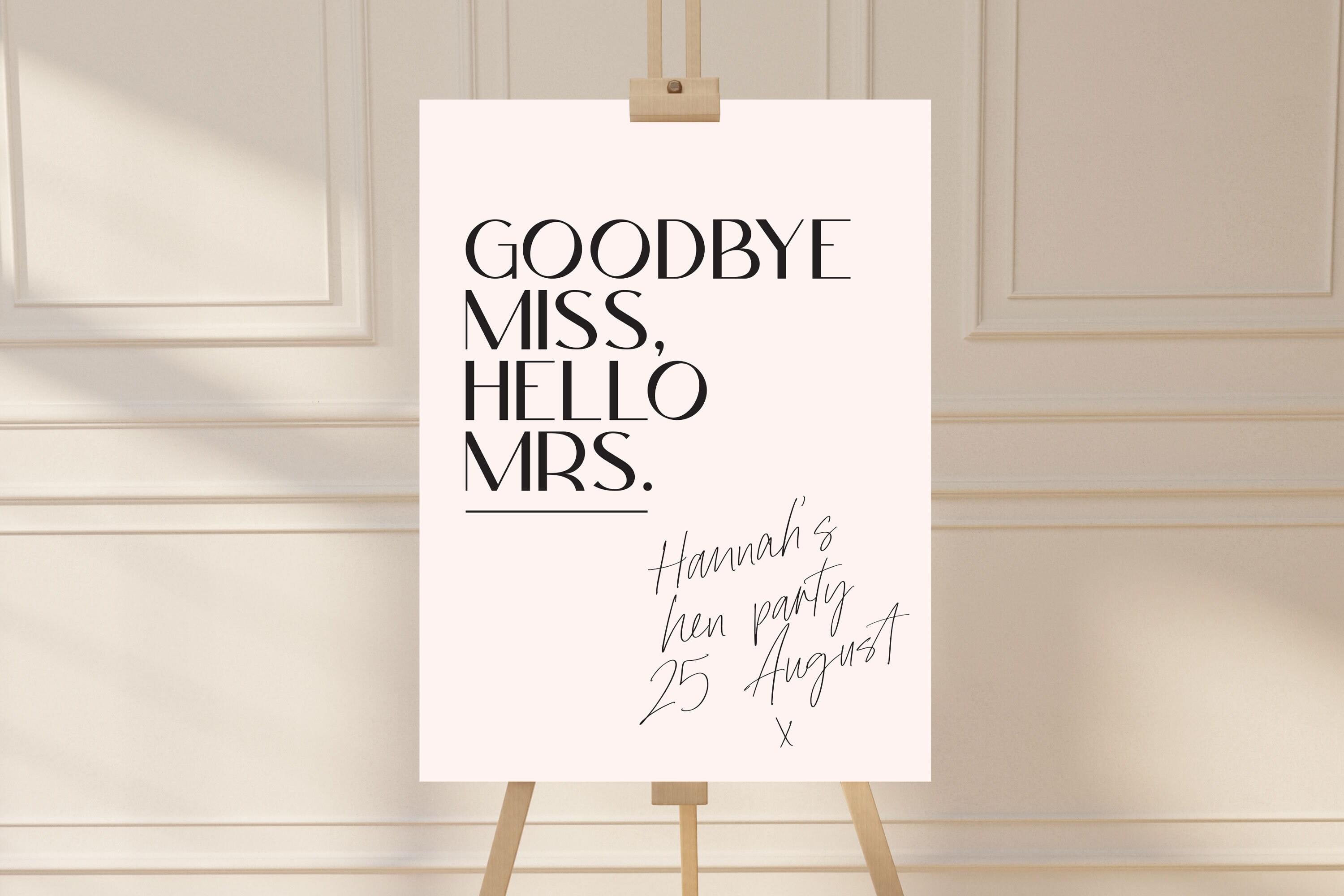 MWAH Printable Hens Party Welcome Sign, Bachelorette Party, Wedding ...
