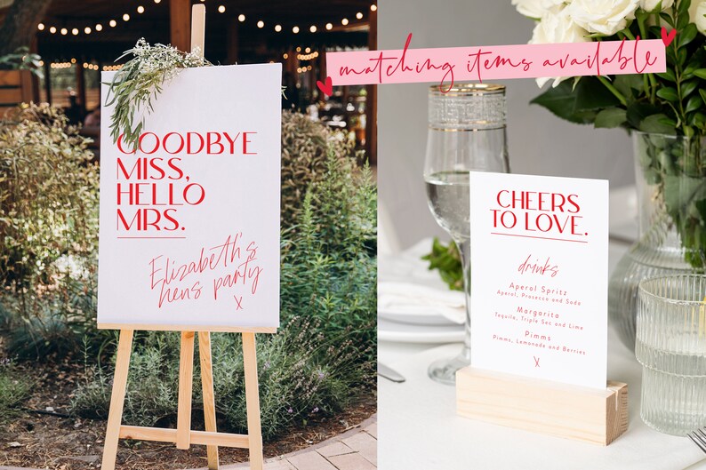MWAH Printable Hens Party Welcome Sign, Bachelorette Party, Wedding ...