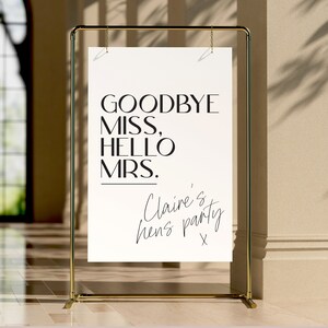 MWAH Printable Hens Party Welcome Sign, Bachelorette Party, Wedding ...