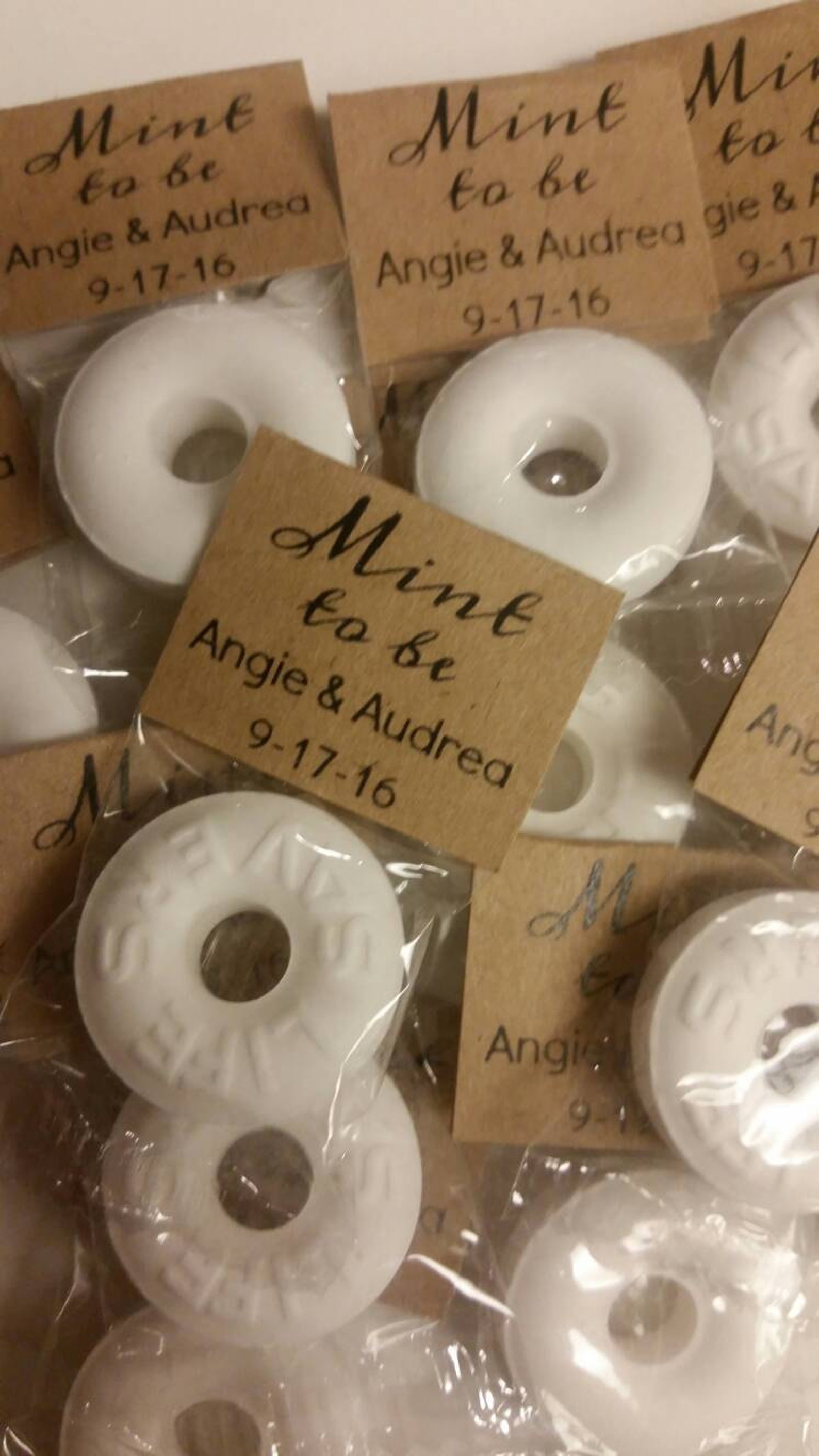 100 Mint to Be Wedding Favors. Rustic Wedding Favors. Mint - Etsy