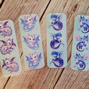 Adorable Dragon Cute Dragon Paper Bookmark - Perfect for Book Lovers ...