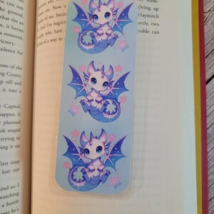 Adorable Dragon Cute Dragon Paper Bookmark - Perfect for Book Lovers ...