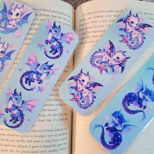 Adorable Dragon Cute Dragon Paper Bookmark - Perfect for Book Lovers ...