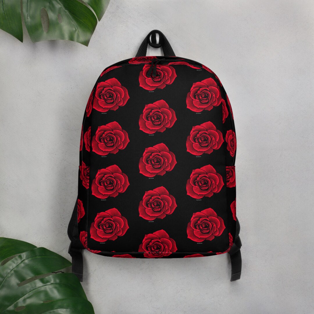 Red Rose, Back to School, Women's Backback, Girls Backback, Gift for ...