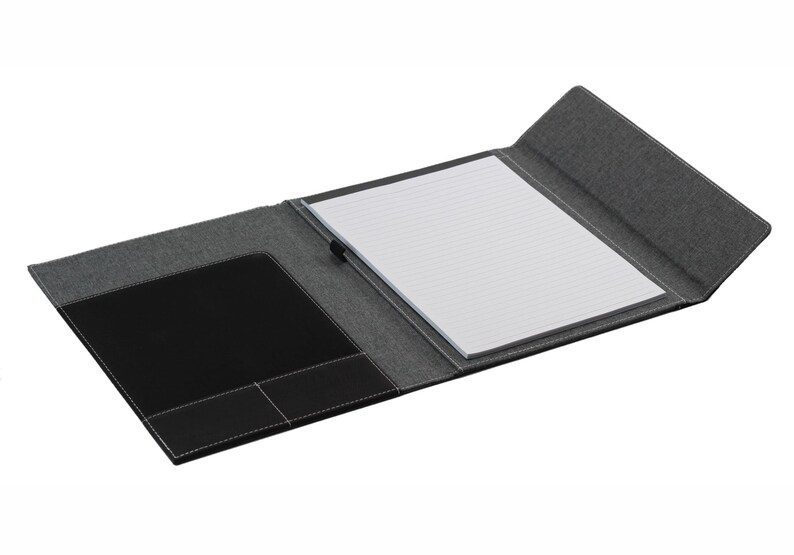 Personalized Portfolio With Refillable Notepad, Business Portfolio ...