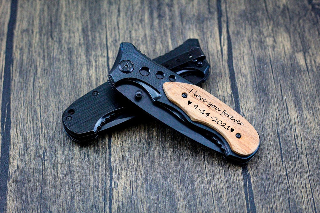 Personalized Knife, Custom Knife, Pocket Knife, Engraved Knife, Folding ...