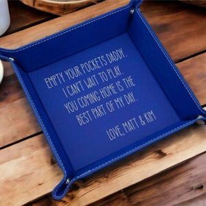Valet Tray for Dad, Father's Day Gift, Catch All Table Tray, Dad ...