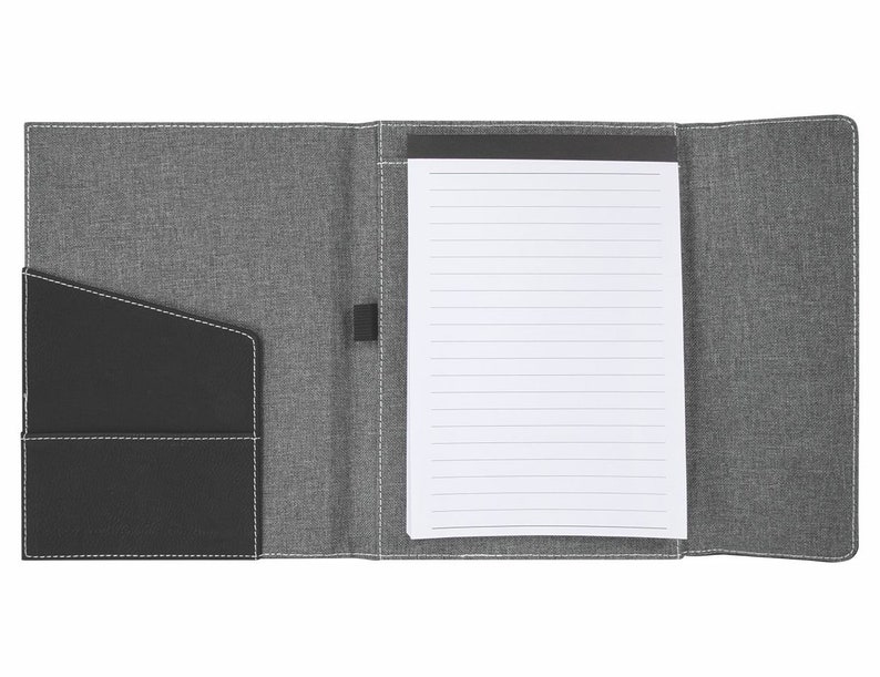 Personalized Portfolio With Refillable Notepad, Business Portfolio ...