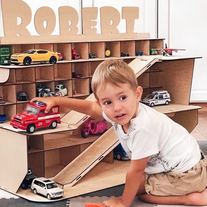 Toy Car Garage House - Etsy