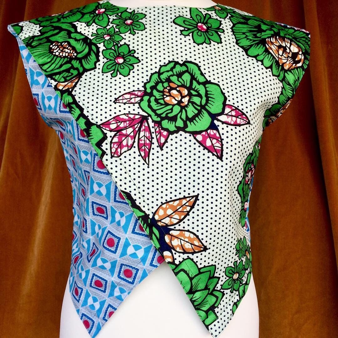 Pixie Top // Asymmetrical Crop Top // Stand Out Piece // Unique Design ...