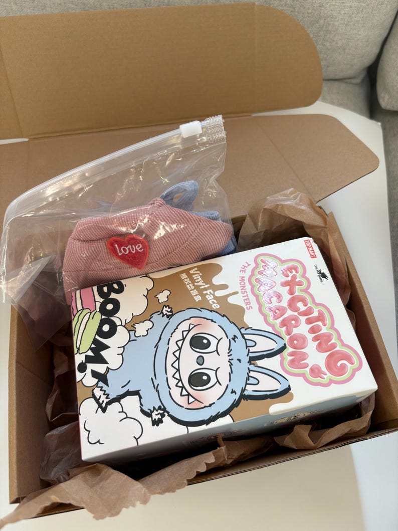 Exciting Macaron Clothing Bundle, Labubu Outfit Set, Authentic Labubu ...