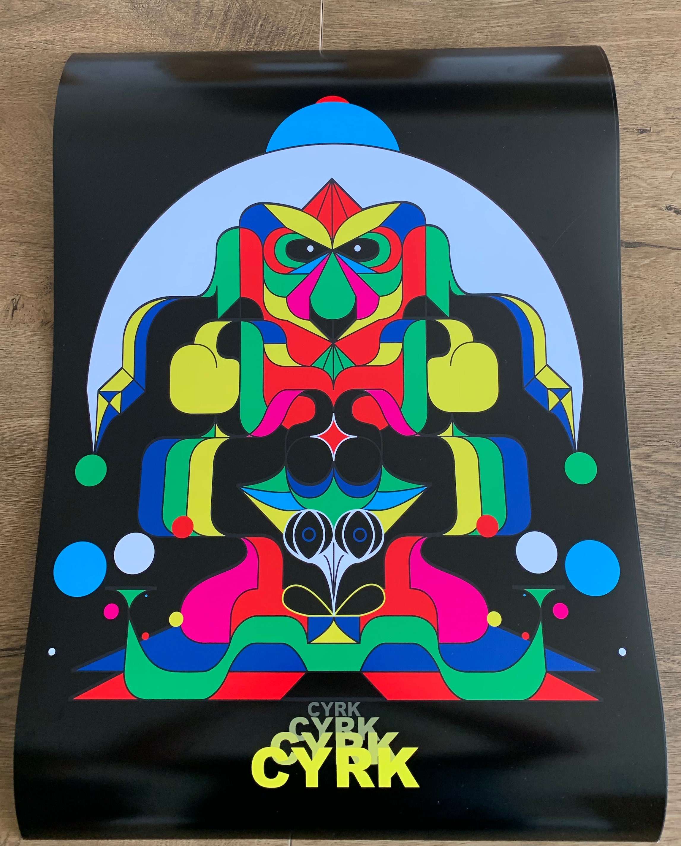 Cyrk Circus Poster Illustration Art 50x70 Cm Wall Art - Etsy UK