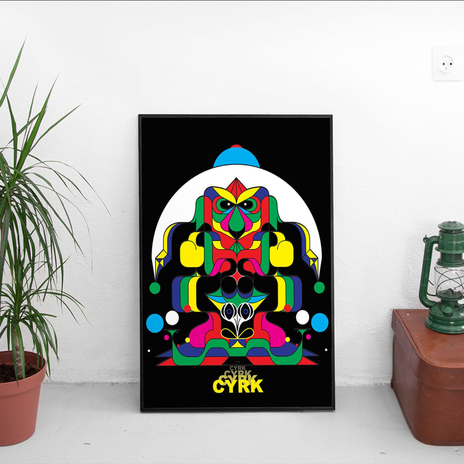 Cyrk Circus Poster Illustration Art 50x70 Cm Wall Art - Etsy UK