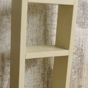 Farmhouse Shelf/chicken Wire Shelf/rustic/antique White Shelf - Etsy