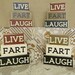 Live Fart Laugh Blockslive Fart Laugh Shelf Sitterslive Fart Laugh - Etsy