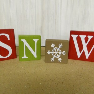 SNOW BLOCK SET - Etsy