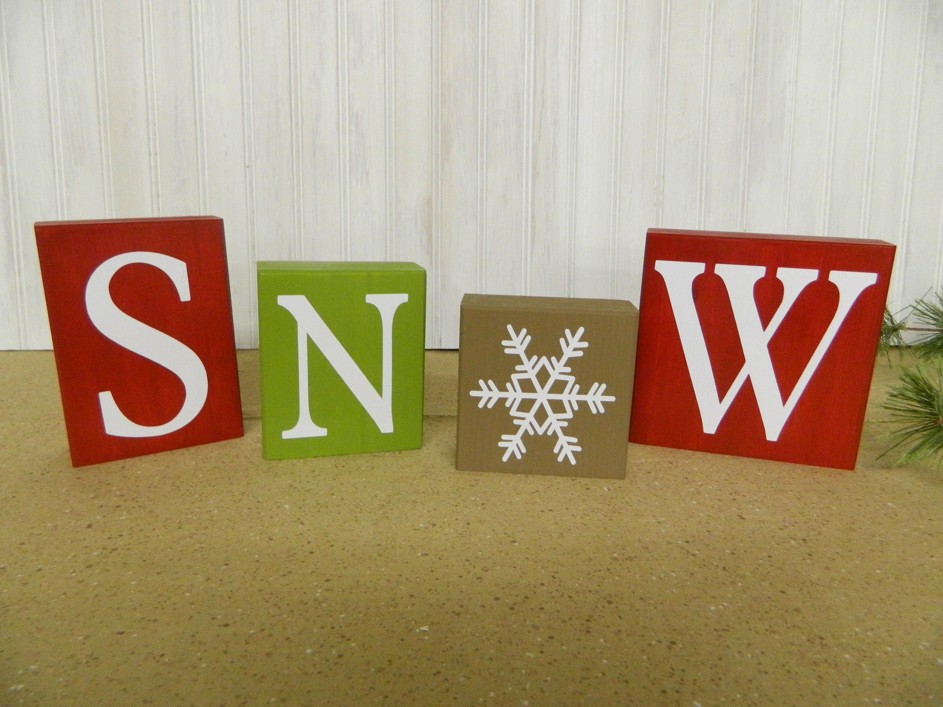SNOW BLOCK SET - Etsy