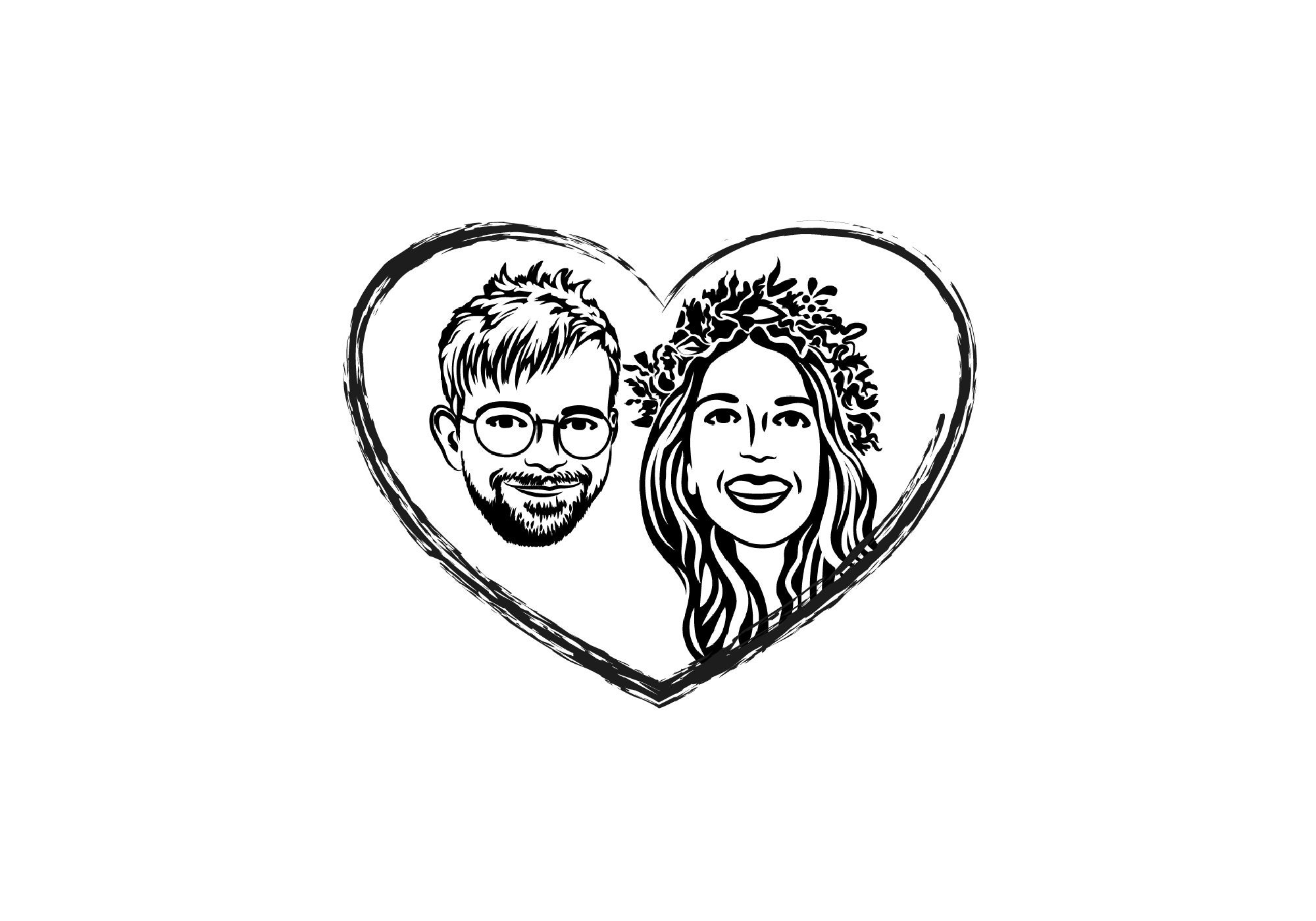 Custom Temporary Tattoos Drawing Temporary Tattoo Wedding - Etsy Australia