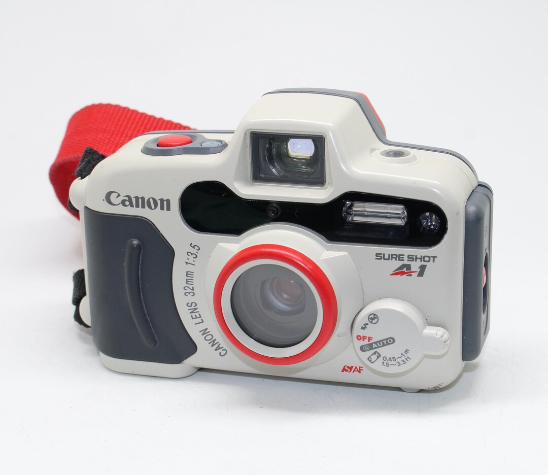 1994 Canon Sure Shot A1 (A-1) Land and Underwater 35mm Film Camera ...