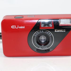 Konica EU Mini 35mm Film Compact Camera With Case – Tested and Very ...